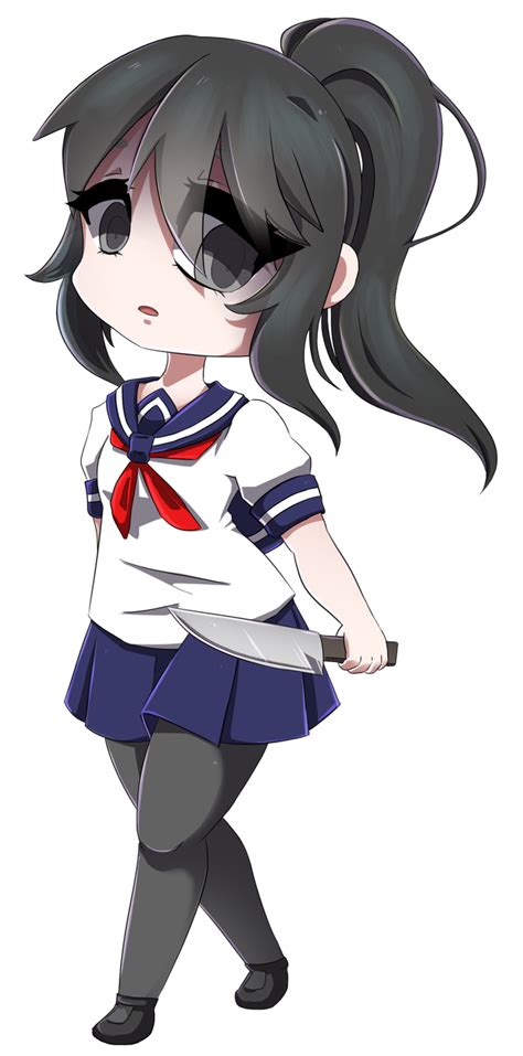 Ayano Chibi By Omenomicon Chibi Yandere Yandere Simulator