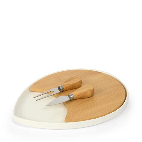 Тарелка с ножом и вилкой Albero Белый купить по цене от руб.