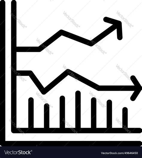 Beta Version Analysis Icon Outline Royalty Free Vector Image