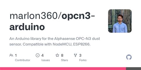 Github Marlon360opcn3 Arduino An Arduino Library For The Alphasense Opc N3 Dust Sensor
