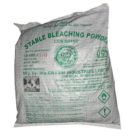 Lab Grade Stable Bleaching Powder Greater Than 99 25 Kg At ₹ 300kg