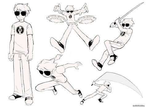 Zero — Dave Character Sheet Mock Concept Art