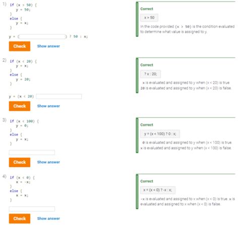 317 Conditional Expressions Flashcards Quizlet