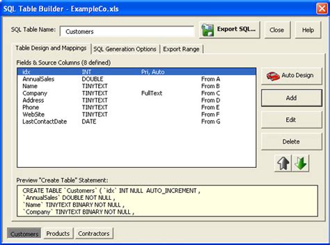 Sql Converter For Excel Database Conversion Software For Pc