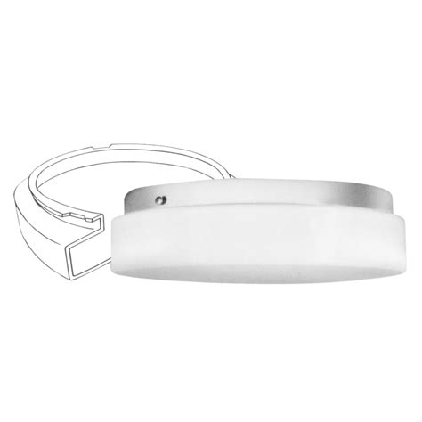 A6 110 000 11 White Acrylic Circline Diffuser Lighting Plastics Of
