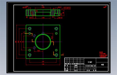 花孔垫圈冲压模具设计【含6张cad图纸、说明书全套】 Autocad 2004 模型图纸下载 懒石网