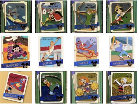 Complete Trading Cards Disney Pin Collection Disney Pins Blog