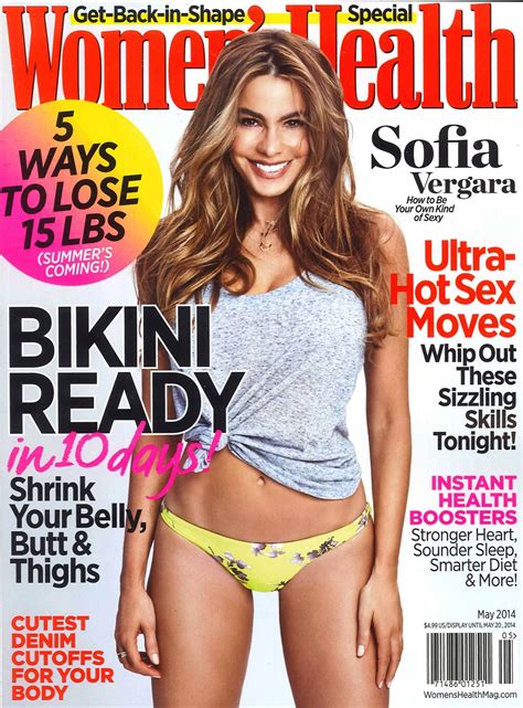 Sofia Vergara Pe Coperta Women S Heath Actrita Impresioneaza Cu Un
