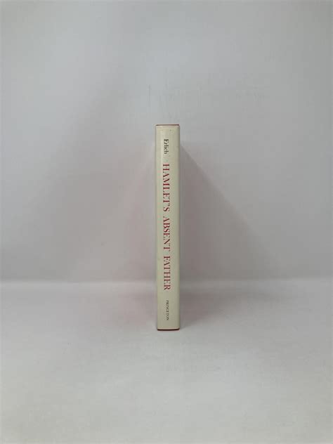 Hamlets Absent Father By Erlich Avi Like New Hardcover 1977 First Edition Southampton Books