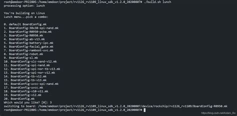 Rv1109 Linux Sdk入门指南ipc Daemon Csdn博客