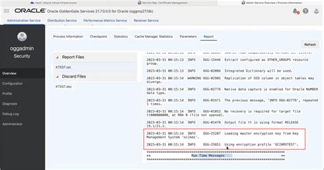 Encrypting Trail Files