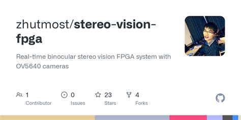 GitHub Zhutmost Stereo Vision Fpga Real Time Binocular Stereo Vision
