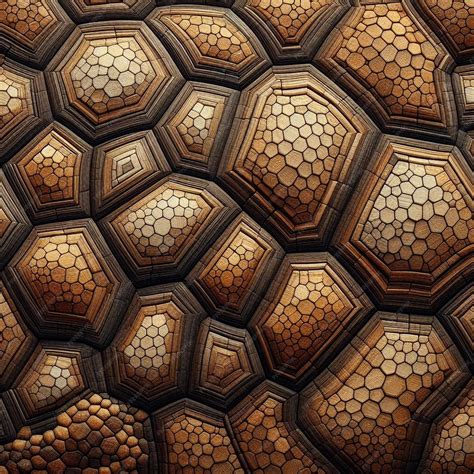 Premium Photo Tortoise Shell Texture Tortolie Body Texture Tortoise Shell Texture Hexagonal
