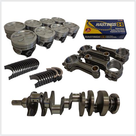 Holden 355 Hp1 Stroker Rotating Assembly Kit With Cast Pistons And I Beam Rods