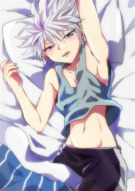 Killua Cuadros Sencillos En Lienzo Dibujos Bonitos Dibujos Kawaii
