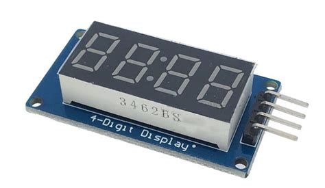 Tm1637 Led 4 Ziffern 7 Segment Display Jan Friedrich Elektronikversand