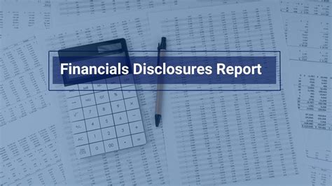 What Is A Financial Disclosure Report Occupier