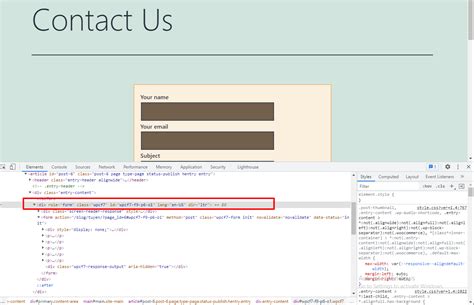 How To Style Contact Form 7 Form In Wordpress Ltheme