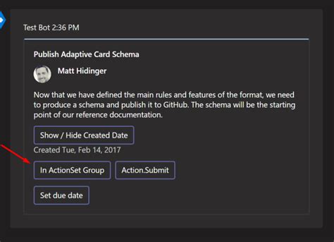 Action Showcard Vs Action Togglevisibility In Adaptive Cards Microsoft Teams D365 Demystified