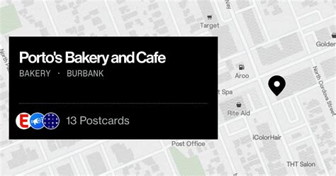 Portos Bakery And Cafe On Postcard