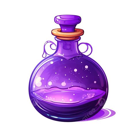 Magic Potion Bottle Magic Potion Mysterious Png Trans