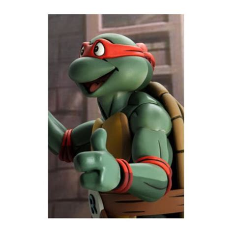 Teenage Mutant Ninja Turtles Raphael Cartoon Version 14 Scale Action
