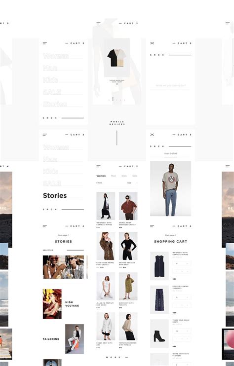 Zara — Ux Ui Redesign For People Nor For Fashion On Behance Zara