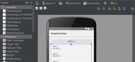 Sorting Array Pada ListView