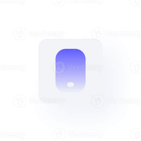White Neumorphism Button Icon Mobile 24238866 Png