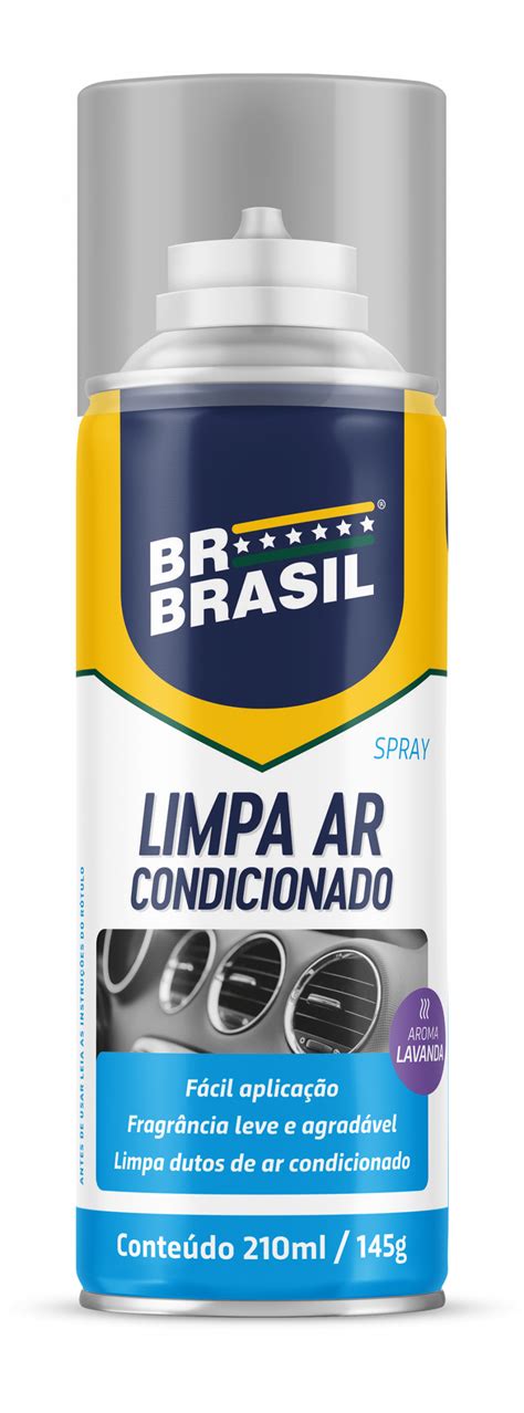Limpa Ar Condicionado 210ml Br Brasil J C Santos Autopeças