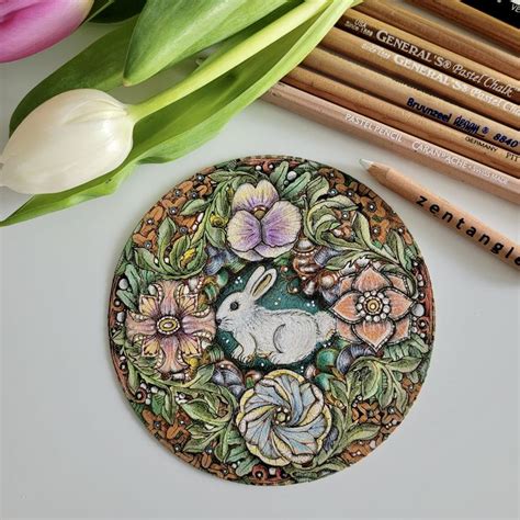 Easter Bunny Class Midori Furuhashi Czt Zentangle Zendoodle Easter Bunny Class Midori Furuhashi Czt Zentangle Zendoodle