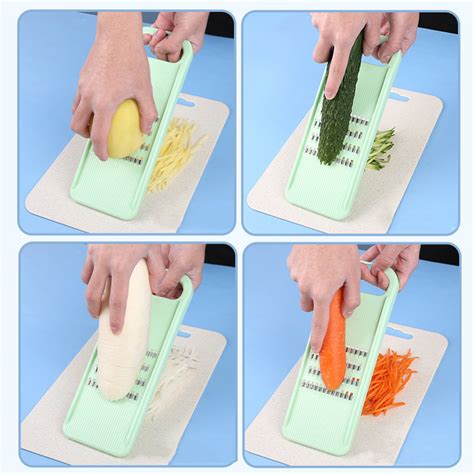 Badu Bg Домашно ренде за картофи Репички Кухненски нож за зеленчуци Не боли ръцете Ренде за