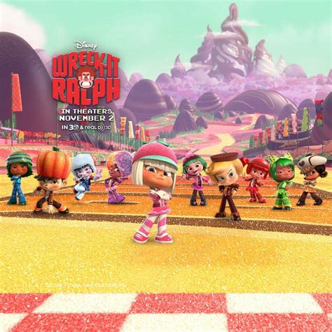 Wreck It Ralph Characters Sugar Rush