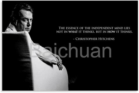 Christopher Hitchens Quotes Wallpaper Christopher Hitchens Poster Wall