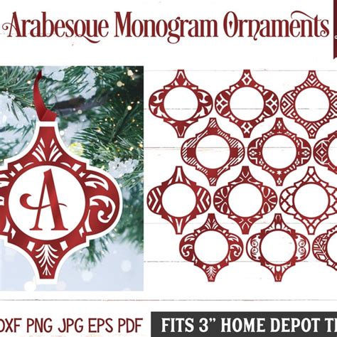 Arabesque Svg Grinch Etsy