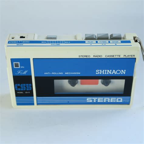Walkman Personal Cassette Sharp San Diogenes