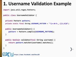 Java Regular Expression PART II PPT