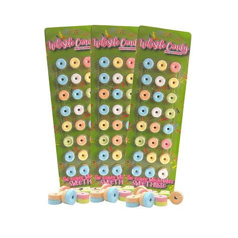 Foreign Candy Company Whistle Candy Sheets 24 Piece Box Bestcandyshop