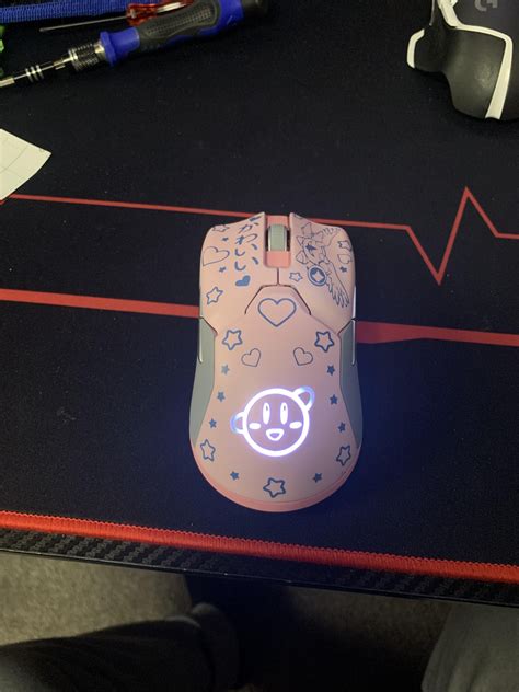 Daughter Wanted A Kirby Mouse So I Figured I Give It A Shot First