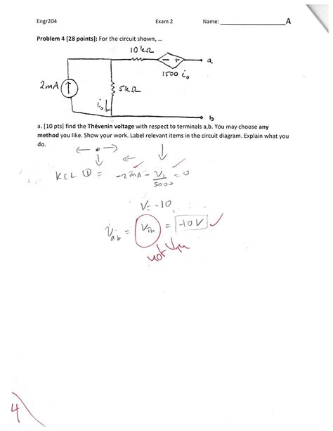 Solved Problem Points For The Circuit Shown A Chegg