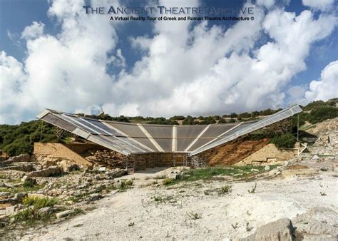 Heraclea Minoa Theatre Sicily Italy