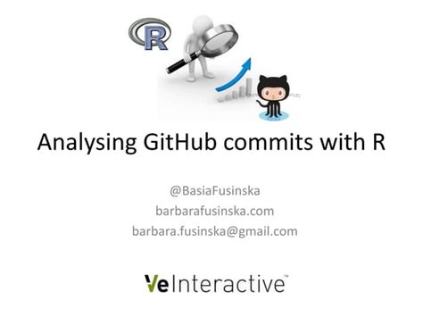 Analysing Github Commits With R Ppt