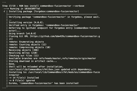 Getting Started With Fusionreactor In Commandbox And Docker