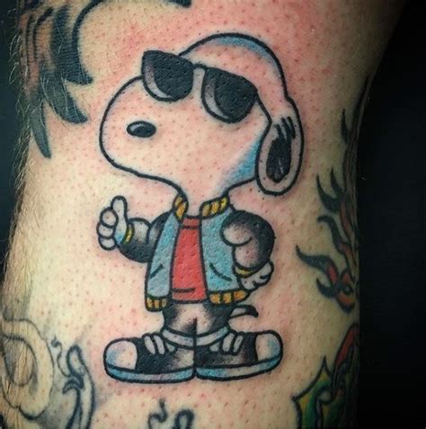 Snoopy Joe Cool Tattoos The Peanuts Tattoo Page