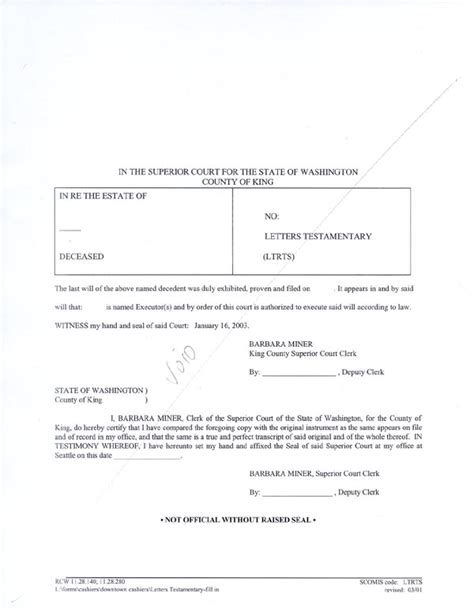 Letter Of Execuroship Requirements Letters Of Executorship Master
