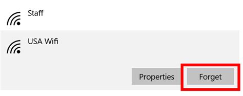 Guide How To Forget A WiFi Network On Windows 10 11 University Of St Augustine For Health