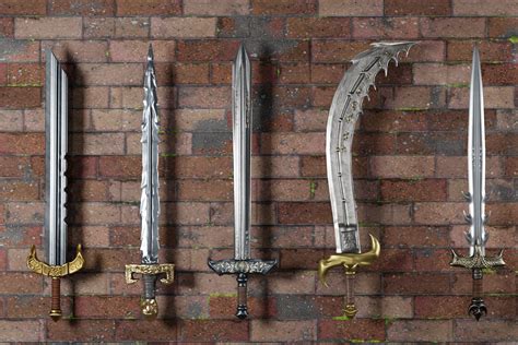 Sword Pack02 3d Weapons Unity Asset Store