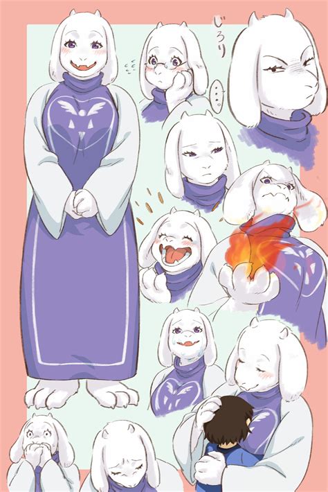 Автор Frisk Toriel Undertale персонажи Undertale Owltrpg4