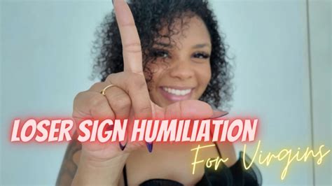 Goddess Rican Loser Sign Humiliation For Virgins Manyvids