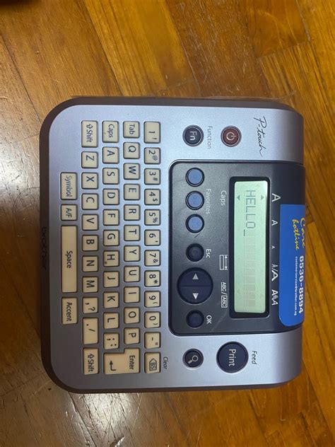Brother Pt 1280 P Touch Electronic Labelling System Computers And Tech